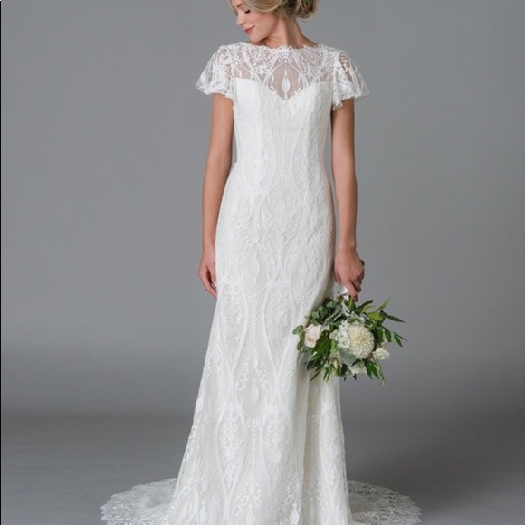 Lis Simon | Dresses | Liz Simon Joss Wedding Dress | Poshmark